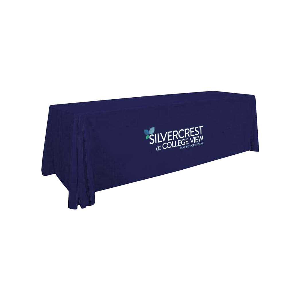 8' Standard Table Throw - SILVERCREST at COLLEGE VIEW (Full-Color Fron ...