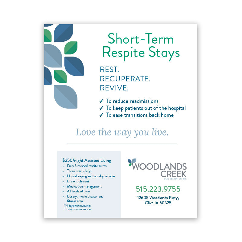Short Term Respite Stays – Dial Senior Living Online Store